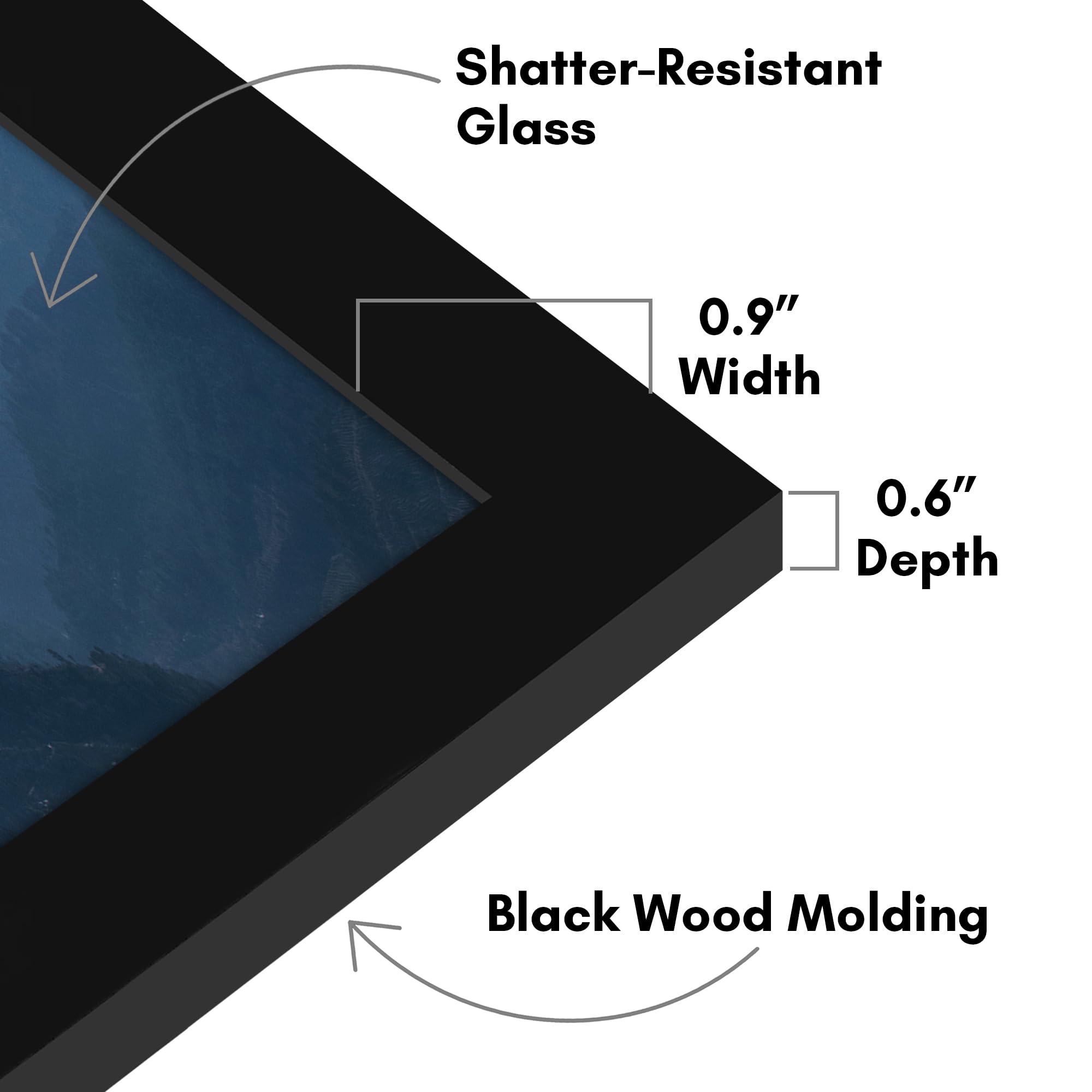 Snapklik.com : Americanflat 10x15 Picture Frame