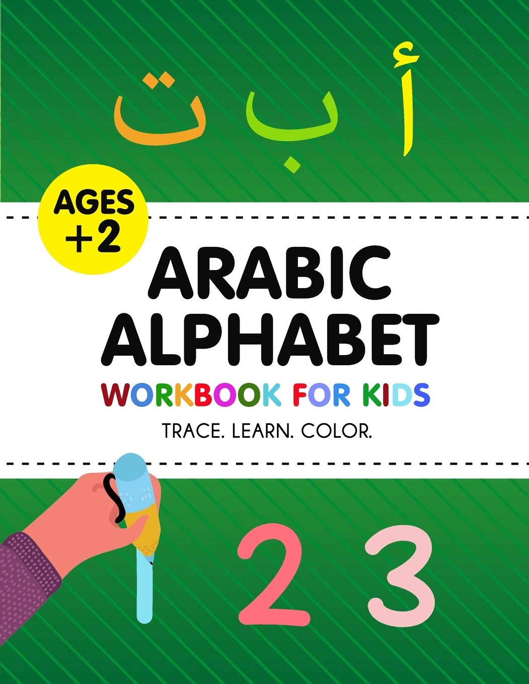 Buy Arabic Alphabet Workbook for Kids: Learn How to Write the Arabic ...