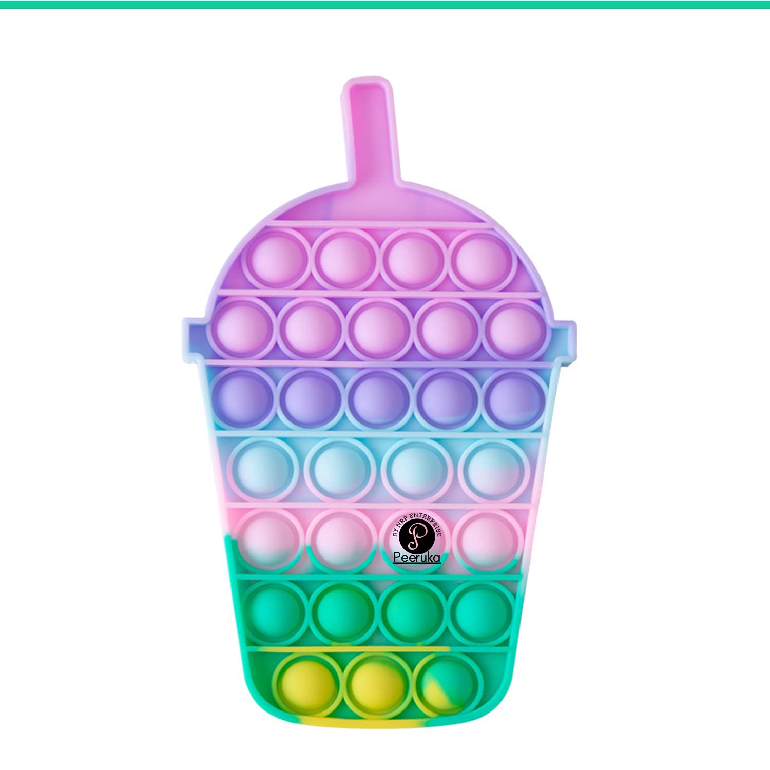 Buy Peeruka Shakker Bottle Macron pop it Fidget Toy Set | pop its ...