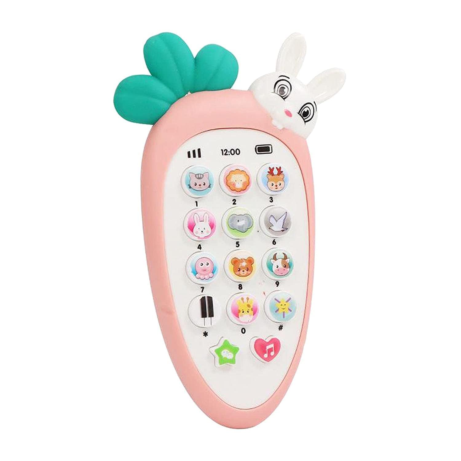 Graphene Rabbit Phone Play Cell Phone Toy For Kids Toddlers ...