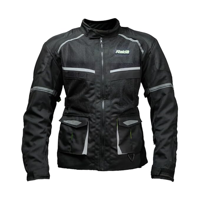 Raida Rover Touring Motorcycle Jacket | Level 2 Armors | Lumbar Support ...