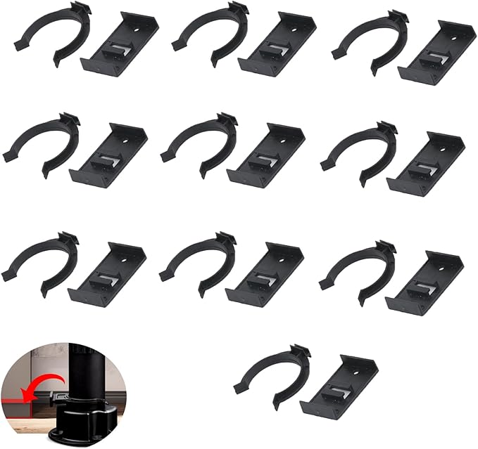 Amazon.com: UtySty 10 Pack Cabinet Leveler Leg Toe Kick Clips Bracket ...