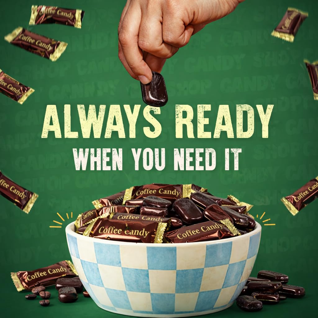 Snapklik.com : Dark Coffee Candy, Rich And Creamy Gourmet Hard Candy ...