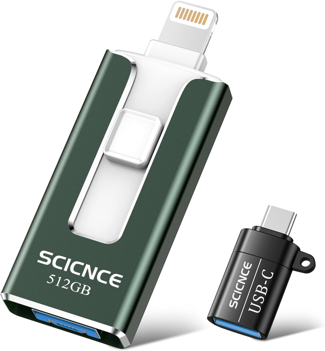 Amazon.com: AUAMOZ 512GB Flash Drives Intended for iPhone, Memory Stick ...
