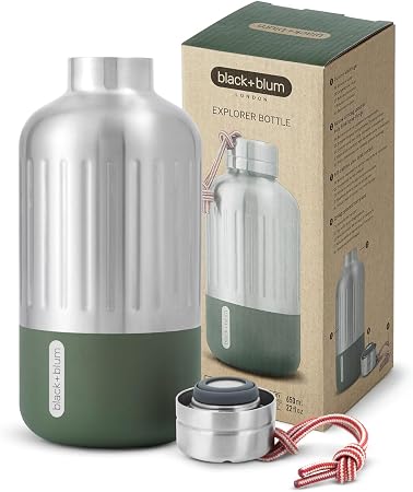 Amazon.com: BLACK + BLUM Stainless Steel Explorer Insulated Water ...