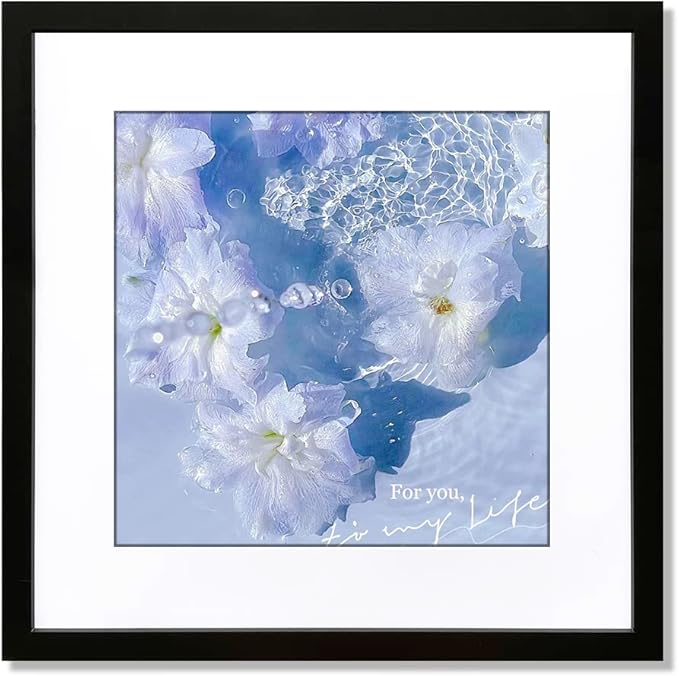 Amazon.com: KZZLOL 24x24 Frame, Display Pictures 20x20 with Mat or ...