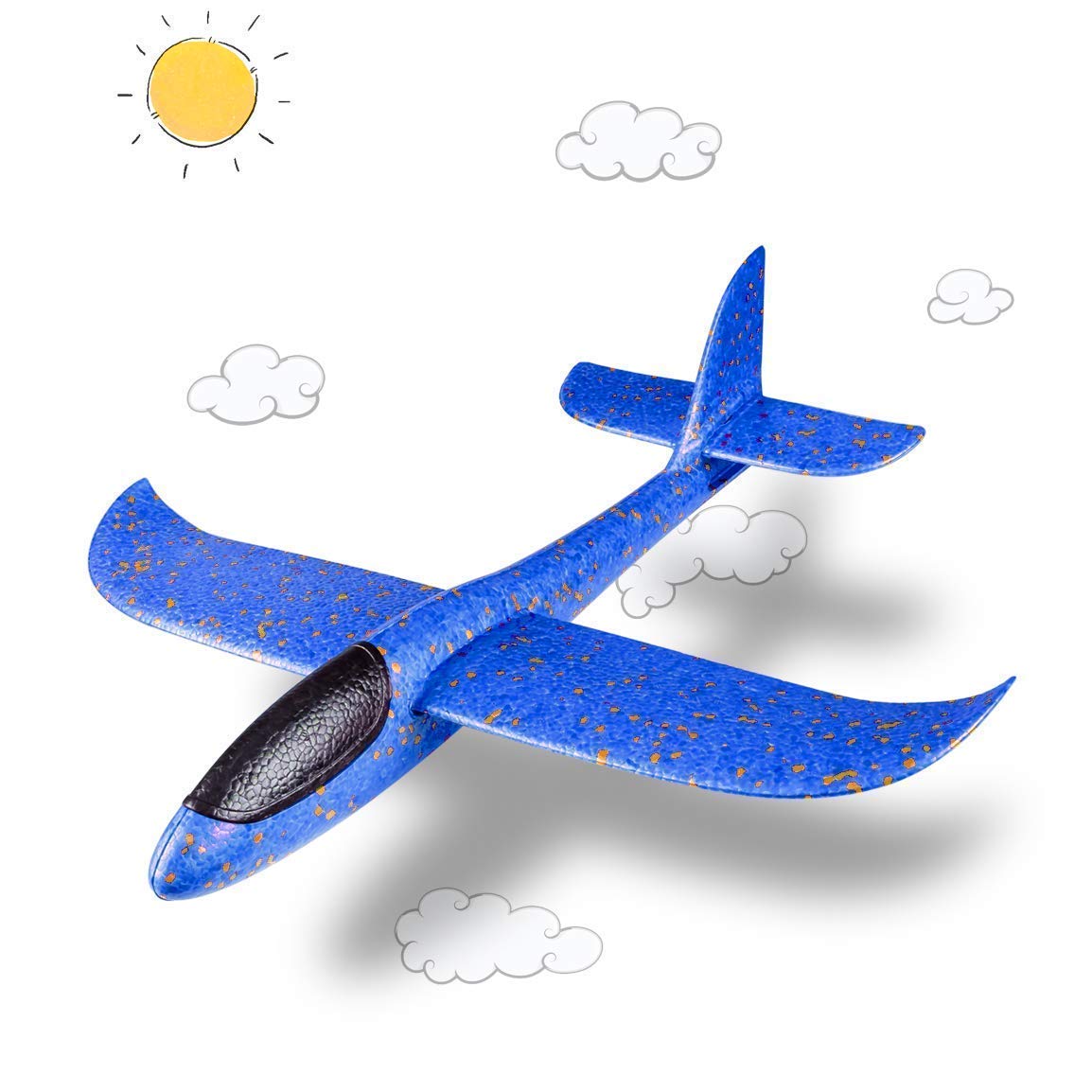 Buy Diva Enterprise Glider Airplane Outdoor Paper Plane Sports Easy ...