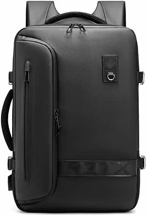 Vacuum Compression Travel Backpack Laptop Bag Business Expandable ...