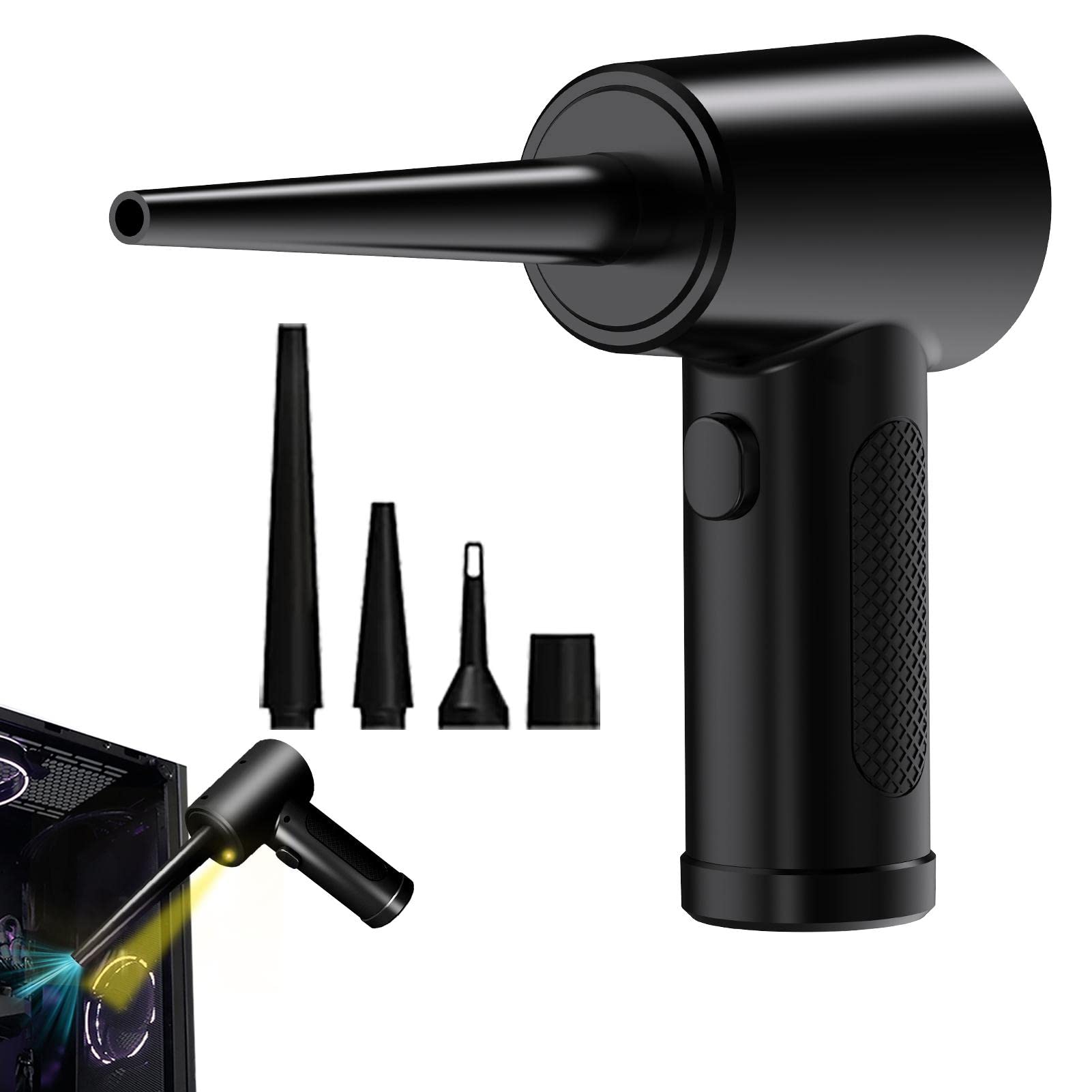 Buy EUEU Cordless Air Duster Blower | Portable Electric Air Duster ...