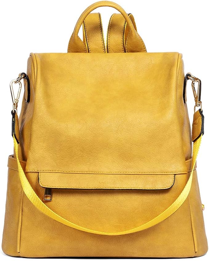 Amazon.com: CLUCI Women Backpack Purse Fashion Leather Large Designer ...