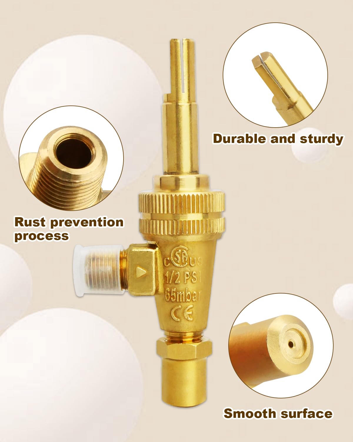Snapklik.com : Nahntaipy Propane Gas Control Valve Fit For Hotel ...