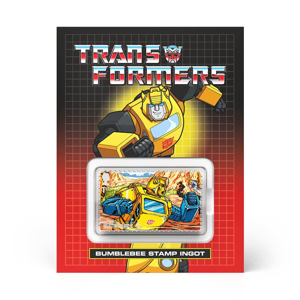 Amazon.com: Transformers Bumblebee Stamp Ingot by Royal Mail : Office ...