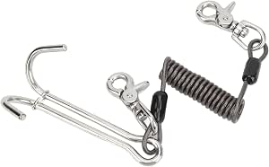 Amazon.com: QERLONG 316 Stainless Steel Diving Current Hook Double Reef ...