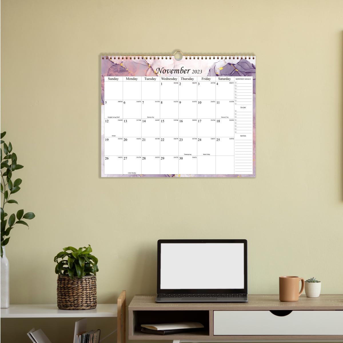 Snapklik.com : 2024 Wall Calendar - 12 Monthly Wall Calendar 2024 From ...