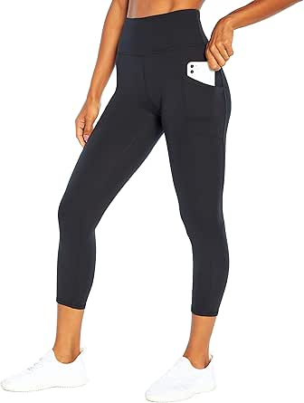 Amazon.com: Balance Collection Women's Crescent Tummy Control Pocket ...