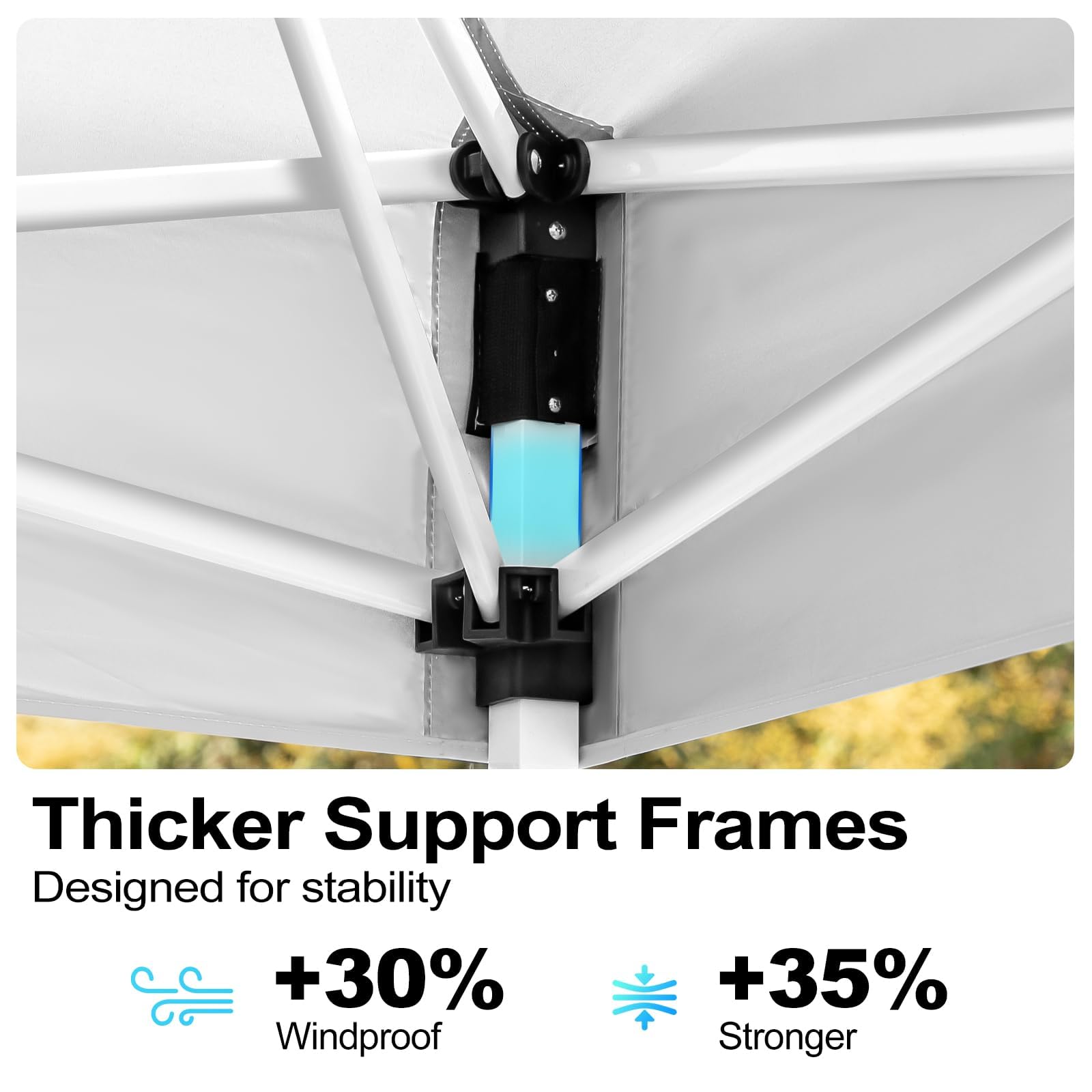 Snapklik.com : 10x10 Pop Up Canopy Tent, One-Button Push Setup ...