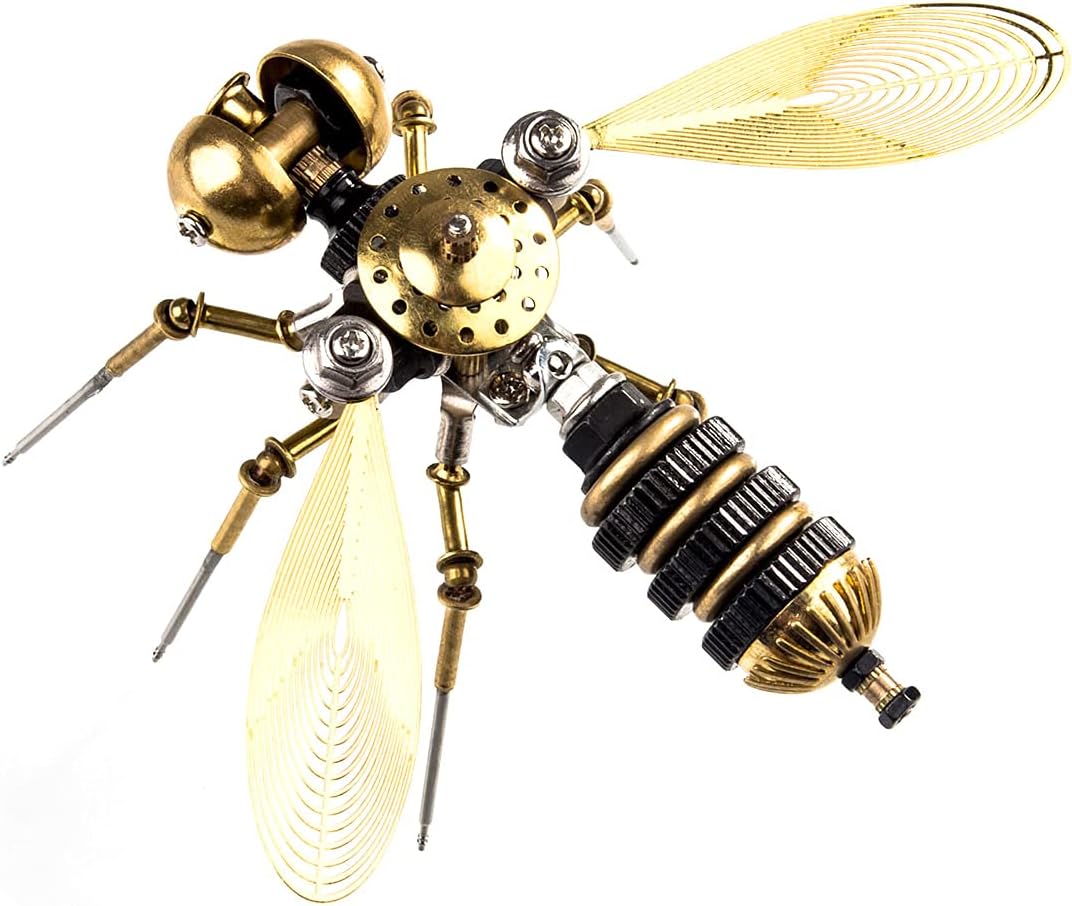 Amazon.com: Domani 3D Metal Puzzle Mechanical Bee Model Kits with Tool ...