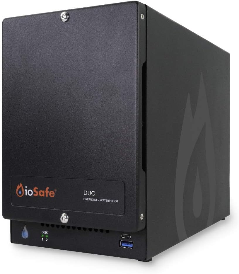 Amazon.com: ioSafe Solo G3, 3TB Black, Fireproof/Waterproof External ...