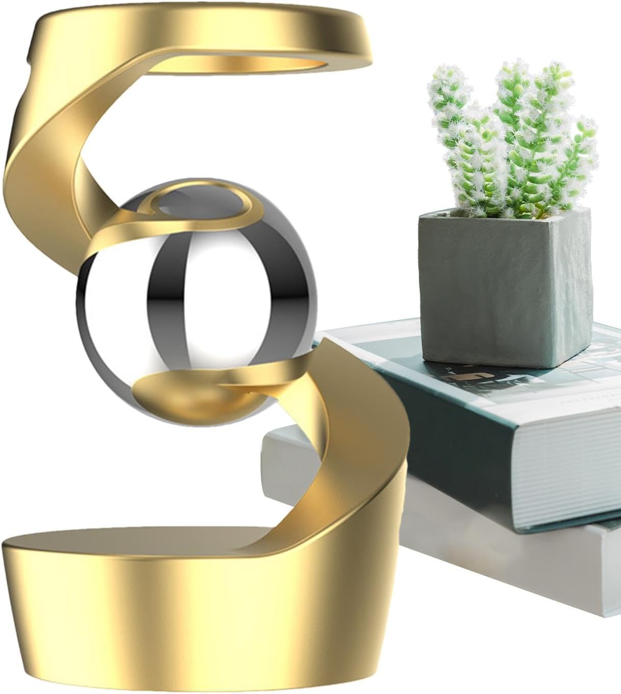 Gravity Defying Kinetic Desk Toy, Kinetic Spinnings Desk Toys, Desktop ...