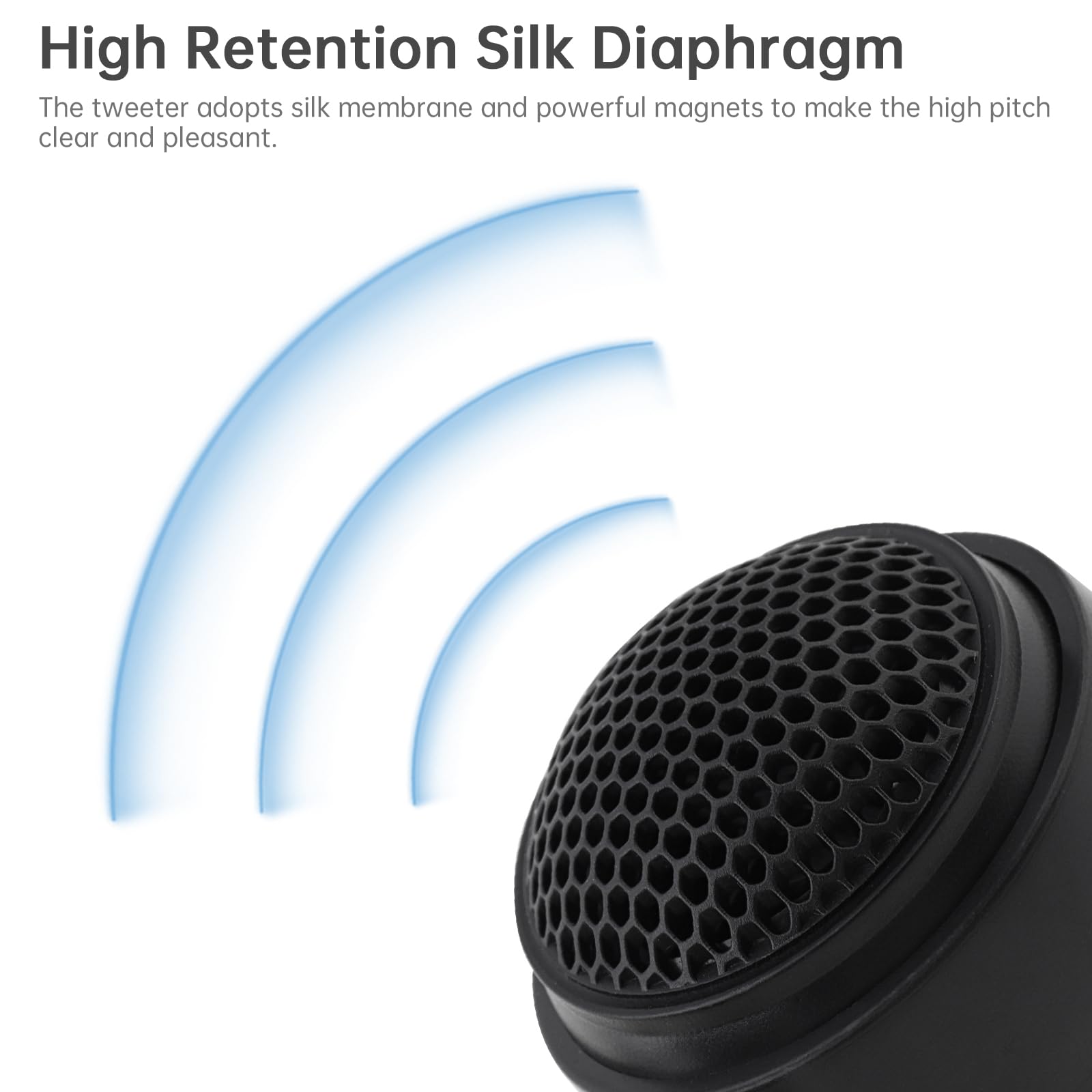 Snapklik.com : Car Tweeters, 4pcs Universal 1000W Car Speaker Dome ...