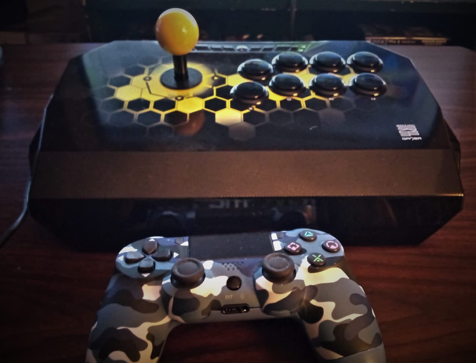 Amazon.com: Qanba Drone Joystick for PlayStation 4 and PlayStation 3 ...