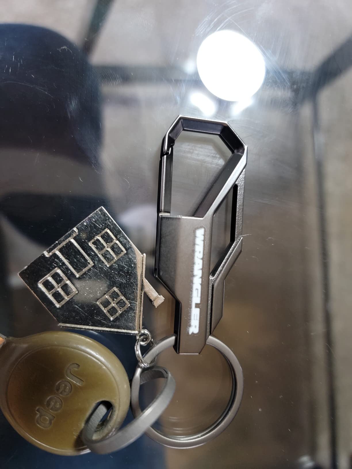 Amazon.com: iPick Image Compatible with Jeep Wrangler Gunmetal Black ...