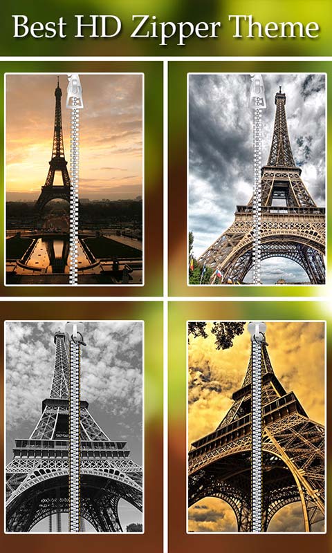 Paris Zipper Lock Screen - App on Amazon Appstore