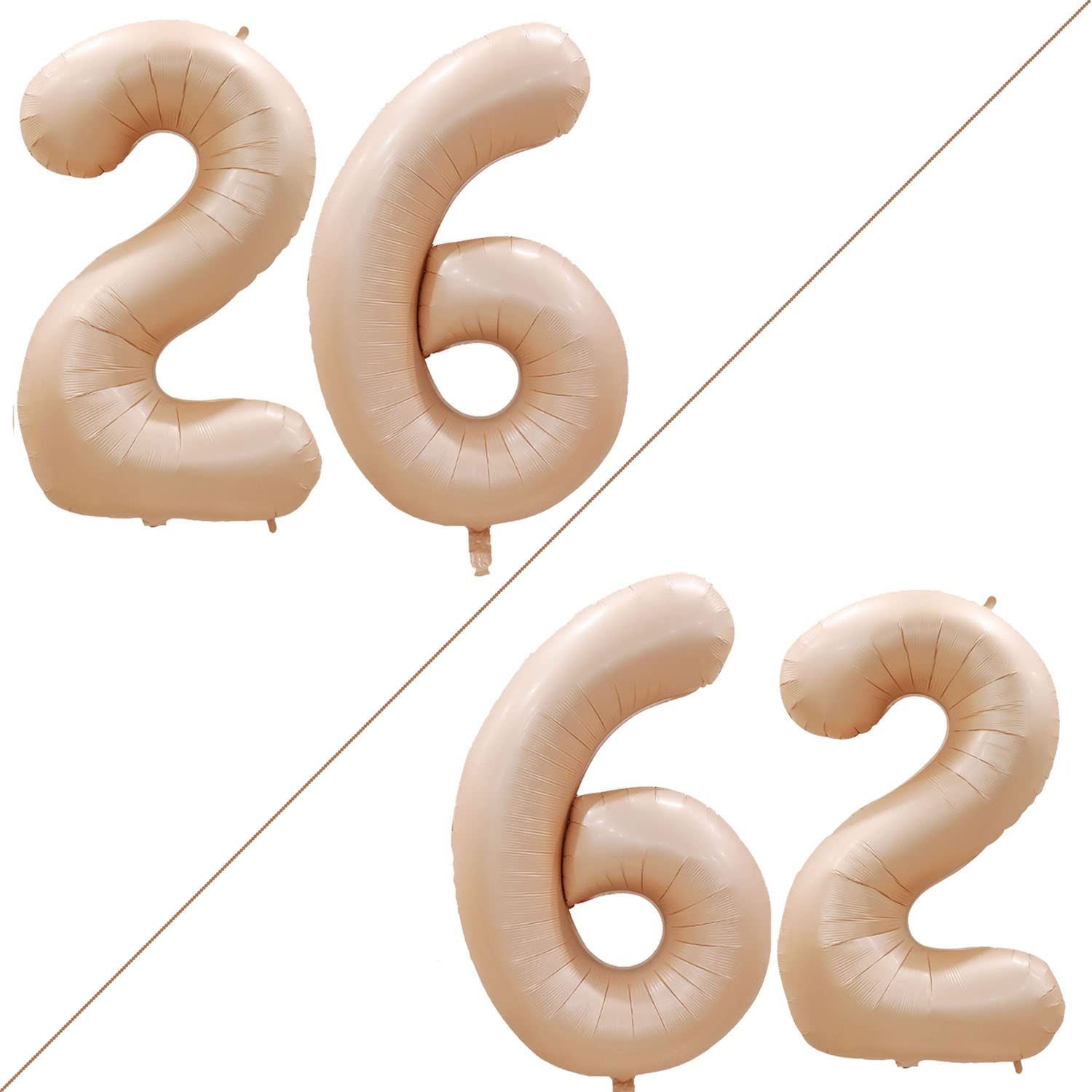 Amazon.com: GOER Number 26 Balloons for 26th Birthday Party Decorations ...