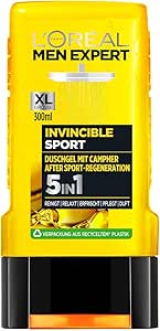 L'Oréal Paris Men Expert 5in1 Duschgel für Männer, Zur Reinigung von Körper, Haar und Gesicht ...
