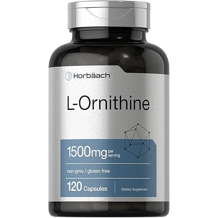 Amazon.com: Nutricost L-Ornithine 500mg, 180 Capsules - Non-GMO and ...