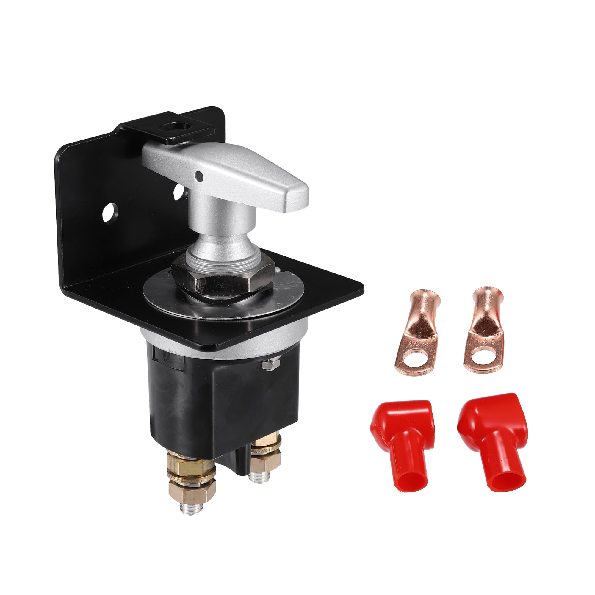 Amazon.com: uxcell 1 Set 500A 12V Battery Disconnect Switch Lock-Out ...