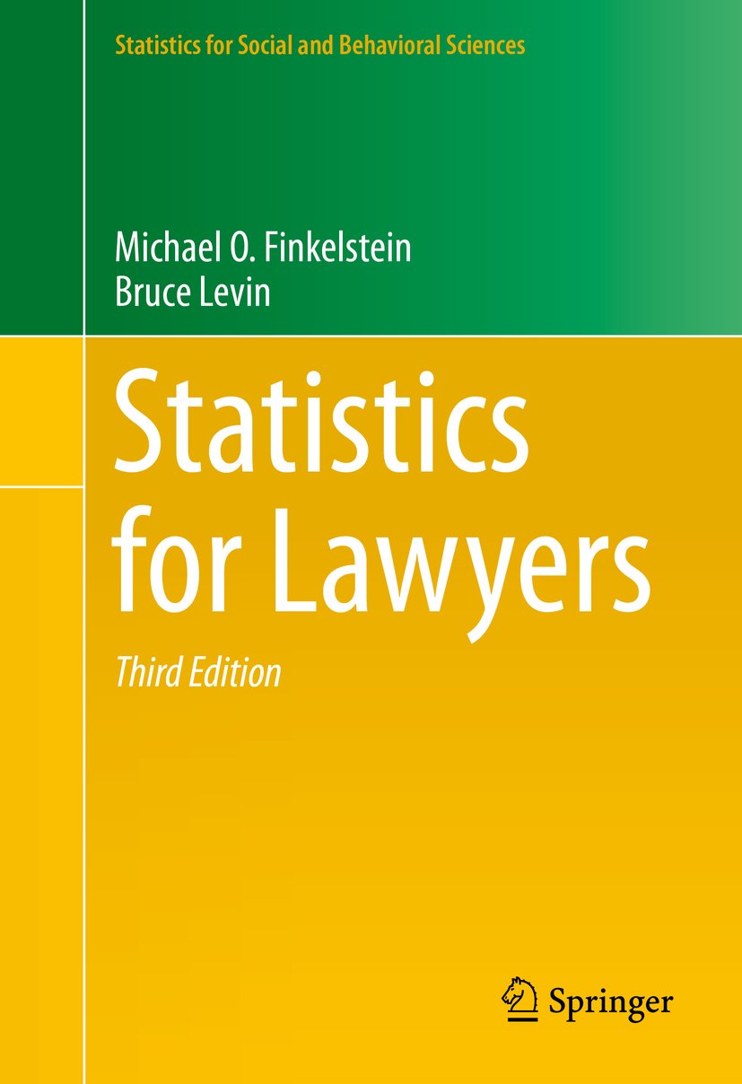 Statistics for Lawyers (Statistics for Social and Behavioral Sciences ...