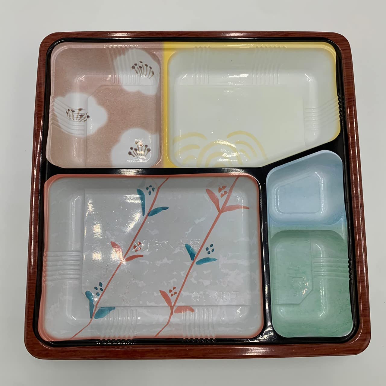 Amazon.co.jp: TSR-BOX 70-70 夢彩ごぜんBOX 中仕切 柄付 1ケース(300入) ※外箱別売 : 産業・研究開発用品