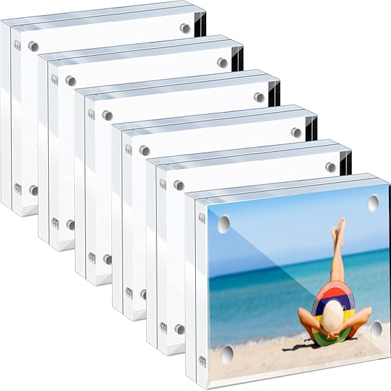 Amazon.com - 12 Pcs Clear Acrylic Photo Frame 2 x 2 inch Acrylic ...
