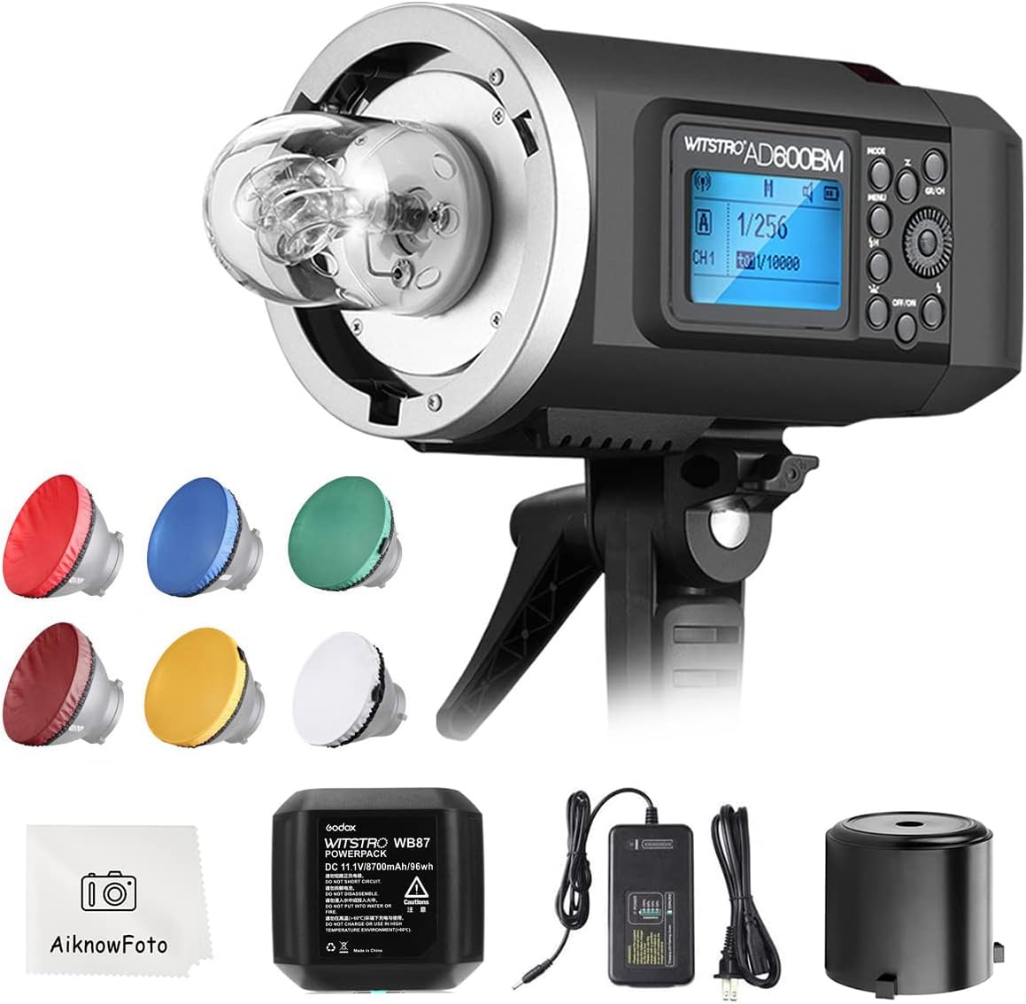 Amazon.com : Godox AD600BM Outdoor Strobe Flash,Bowens Mount 600Ws GN87 ...