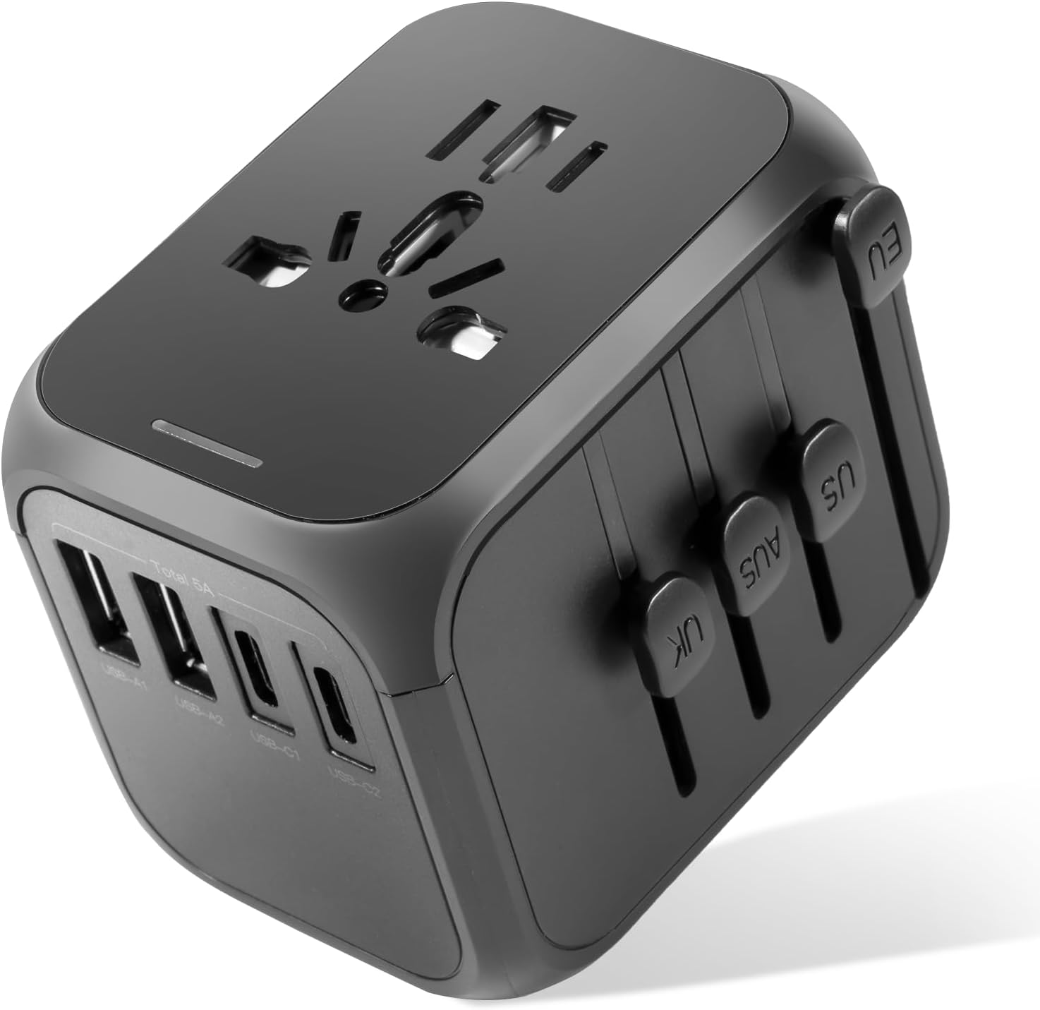 VOOMY Adaptateur Universel de Voyage pour 170+ Pays, International ...