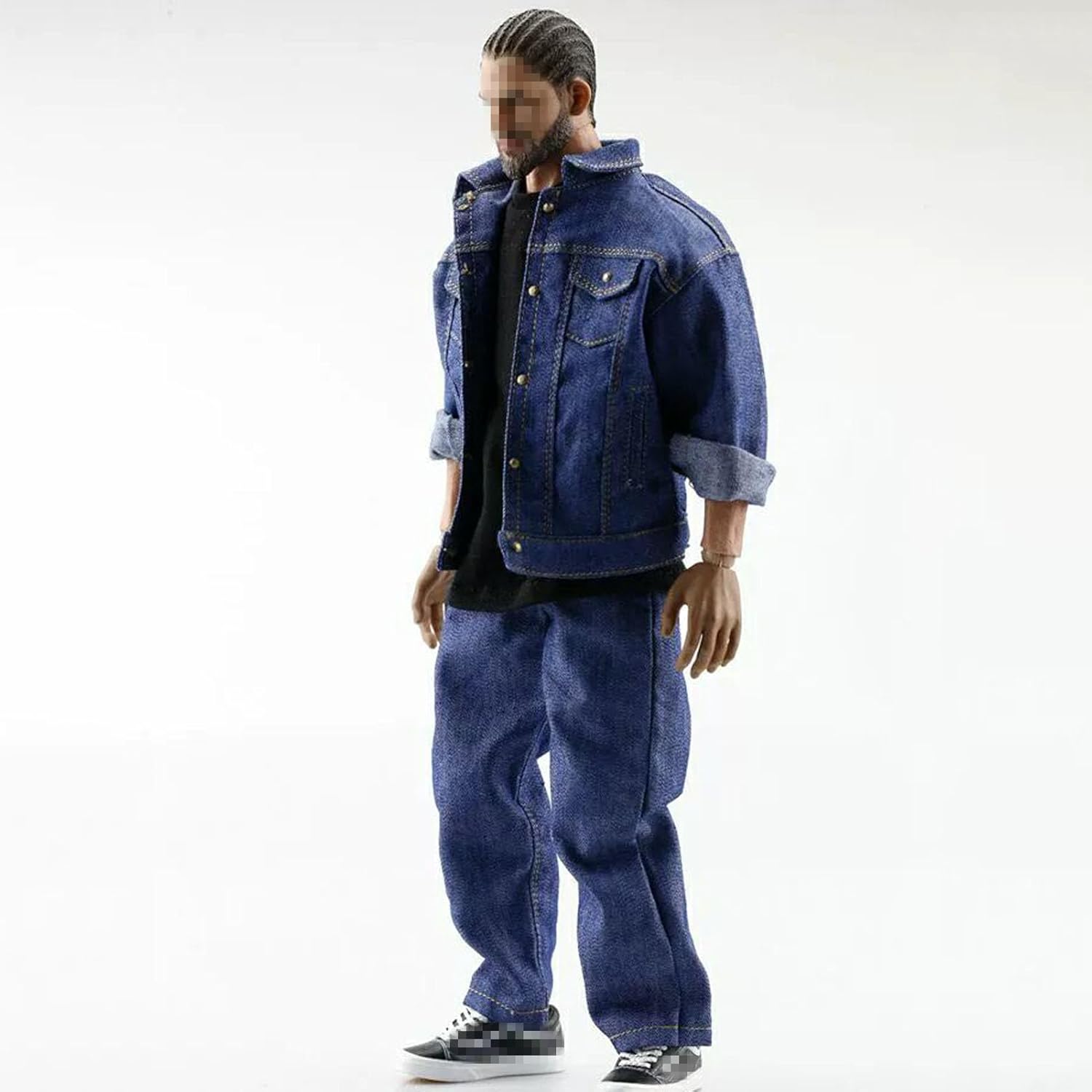 Gerrit 1/6 Mens Jeans Pants and Coat Clothing for 12 Inch Male Action ...