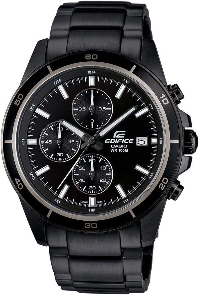 Buy Casio Edifice Chronograph Black Dial Men's Watch - EFR-526L-1AVUDF ...