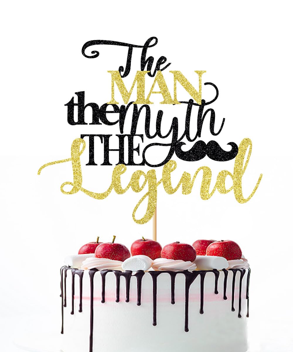 Snapklik.com : Naicaek The Man The Myth The Legend Cake Topper