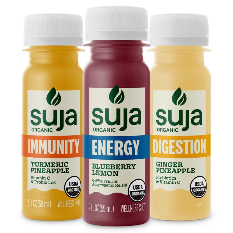 Amazon.com : Suja Organic Daily Ritual Shot 30 Count Variety Pack ...