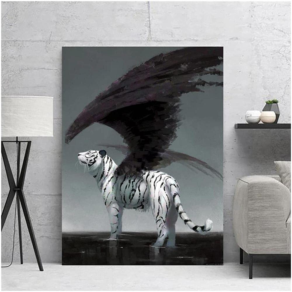 White Tigers With Wings