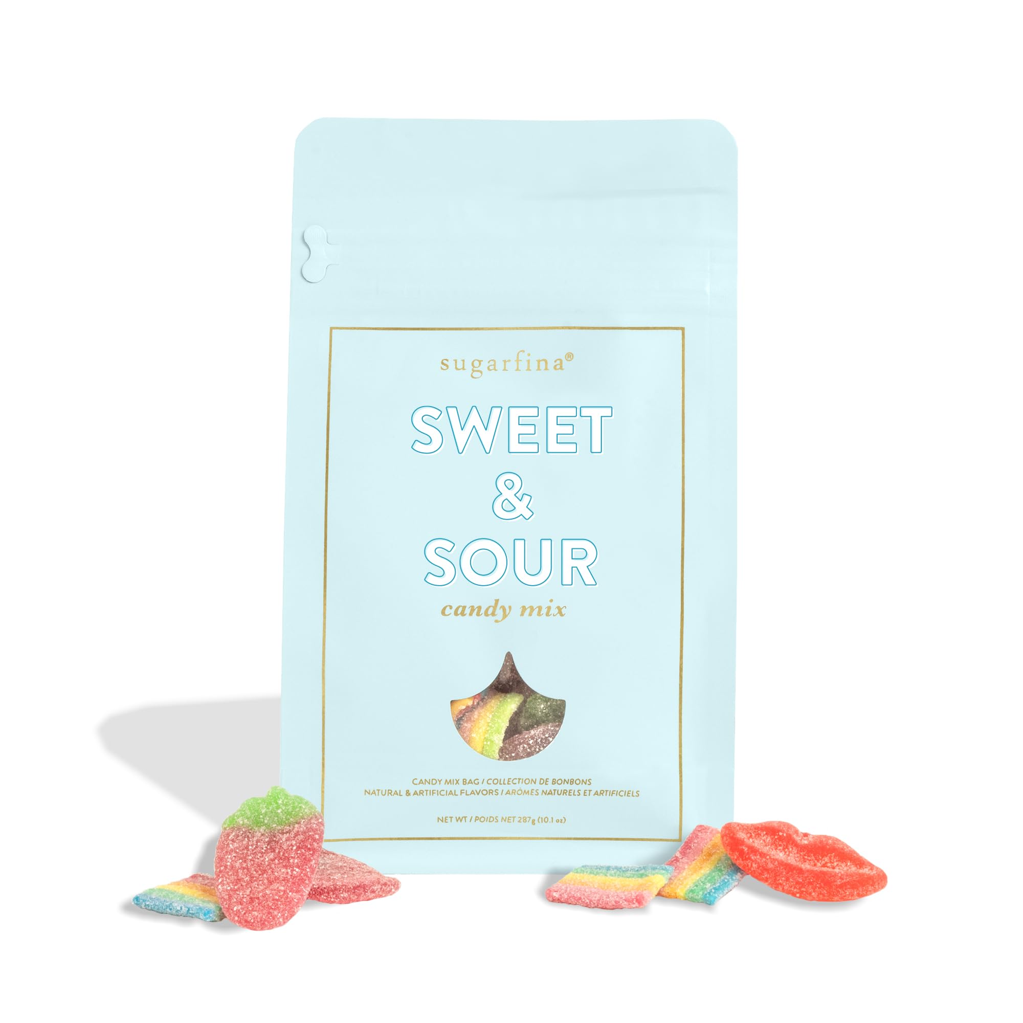 Amazon.com : Sugarfina Sweet & Sour Candy Mix Bag - Valentine's Day ...