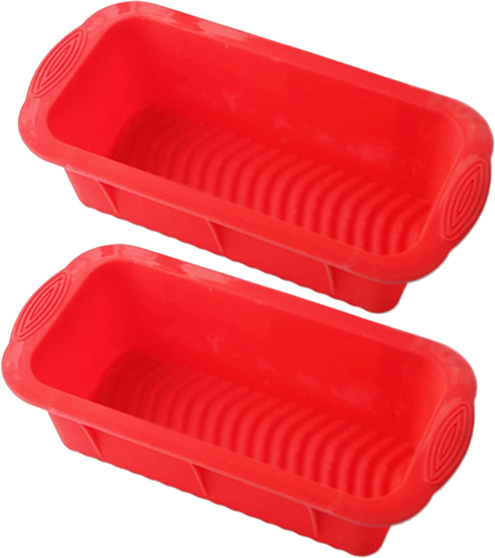 Amazon.com: SILIVO Silicone Bread and Loaf Pans (2 Pack) - Nonstick ...