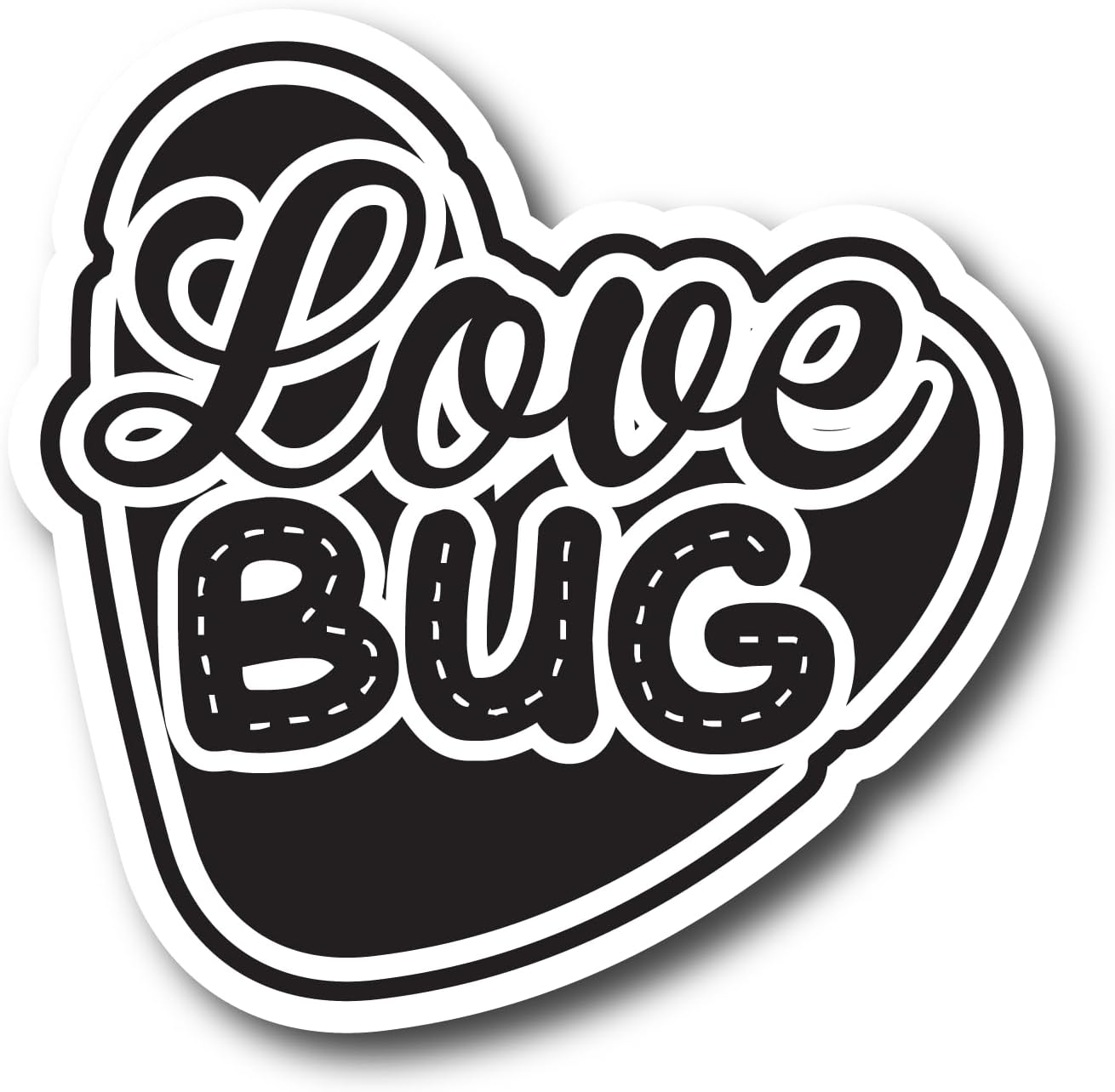 Amazon.com - Inspirational Quote Love Bug Motivational Sticker Vinyl ...