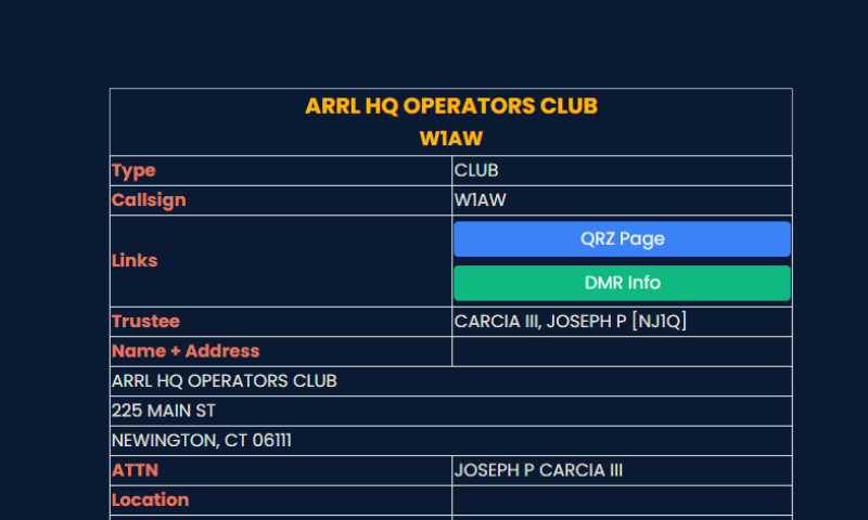 Ham Radar - Callsign/DMR Lookup Tool - App on Amazon Appstore