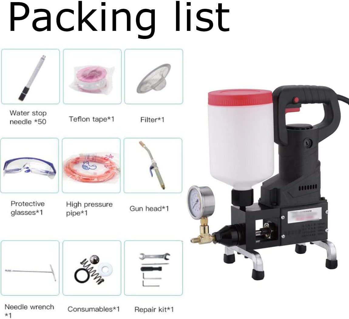 High-Pressure epoxy Injection Machine, 1100W Nepal | Ubuy