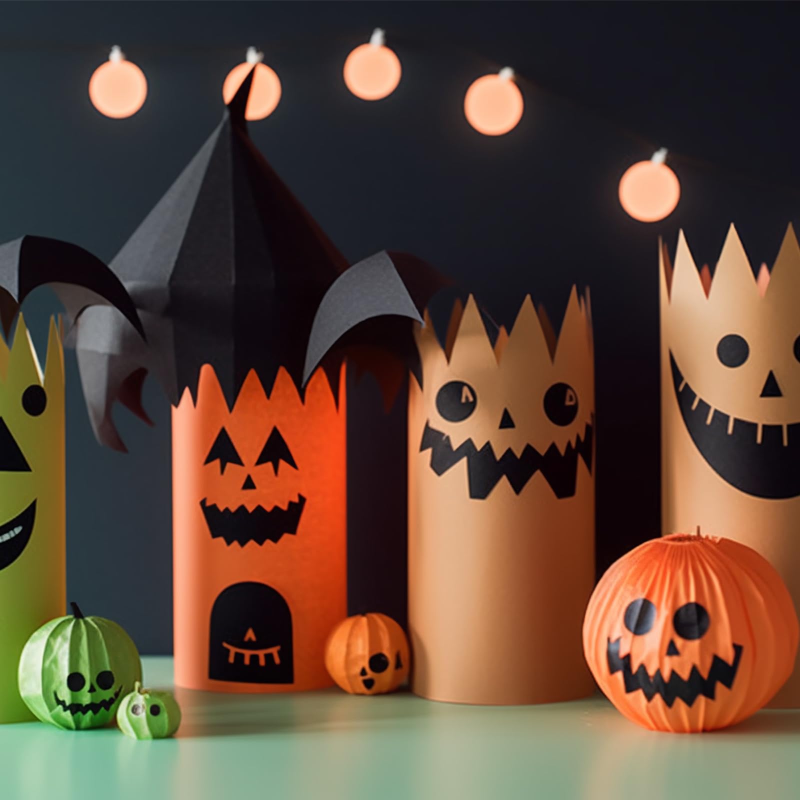 Snapklik.com : 20 Sheet Halloween Cardstock - 8.5x11", 250gsm Thick ...