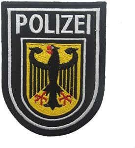 Amazon.com: Germany Flag Embroidered Patch German Coat of Arms Patches ...