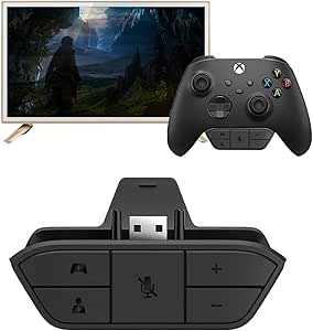 Amazon.com: Gugxiom Stereo Headset Adapter for Xbox One - Plug and Play ...