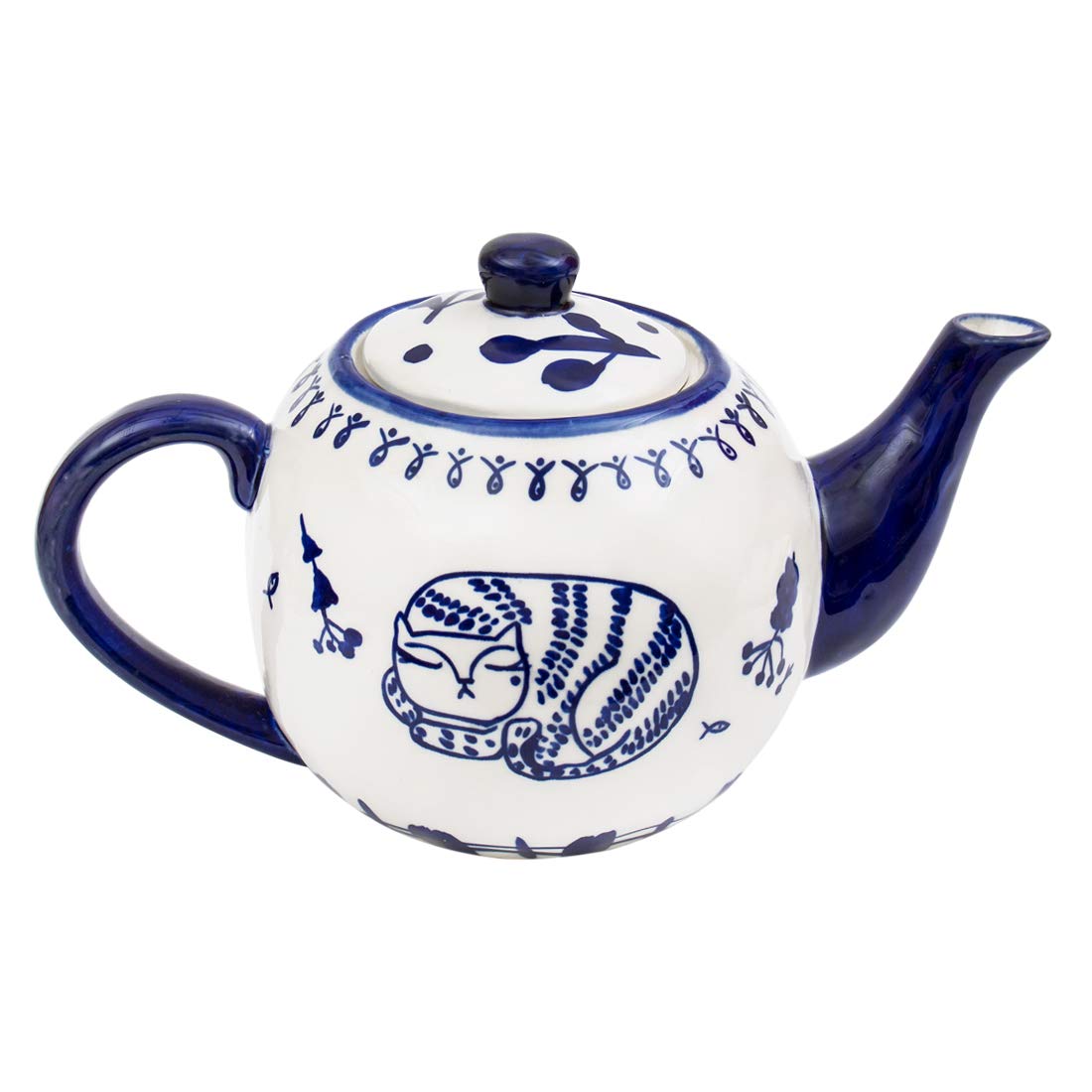 Buy Chumbak Stripe Cat Kettle (White) Online at Low Prices in India ...